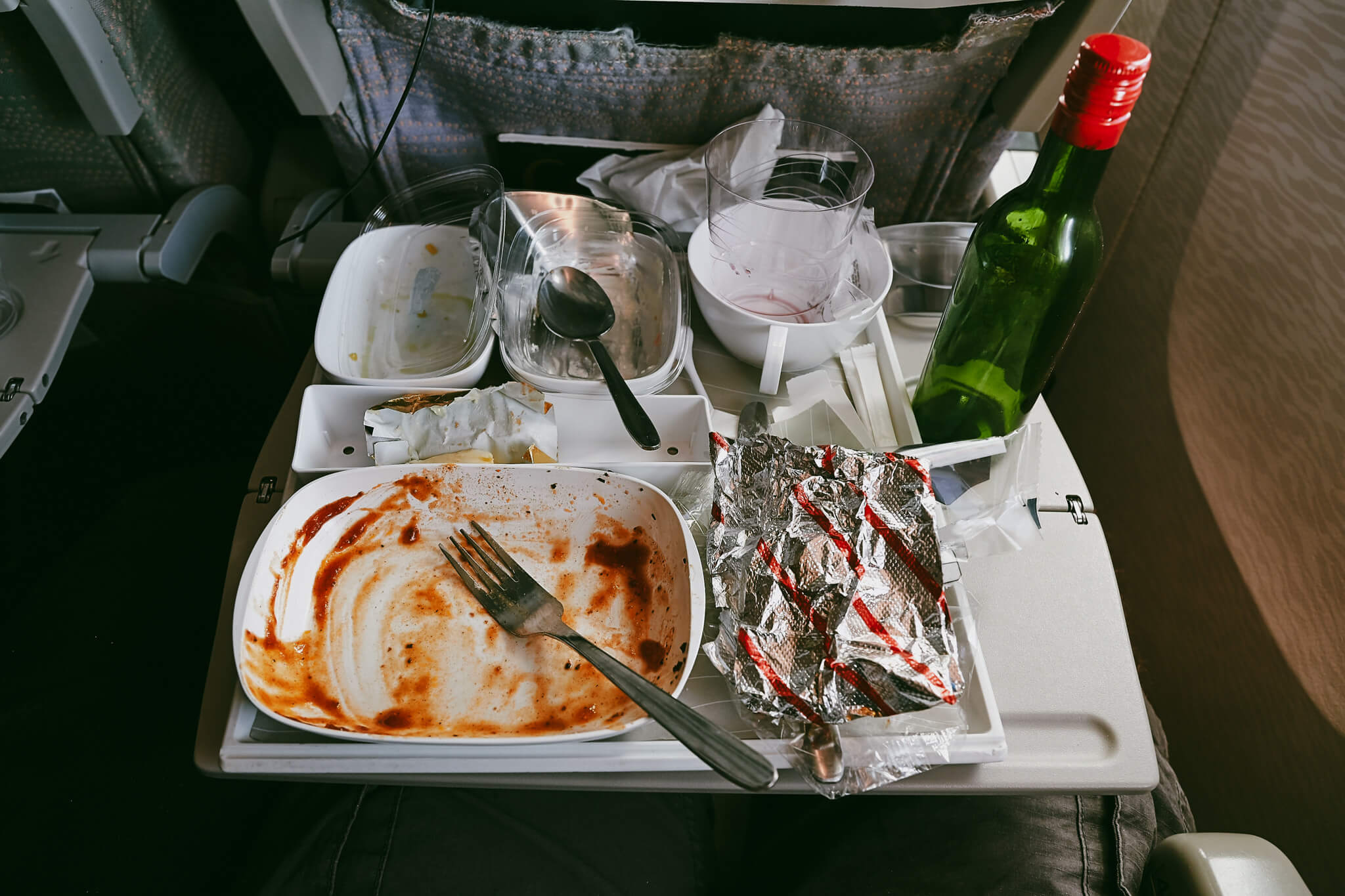 Food waste presents a real challenge for airlines