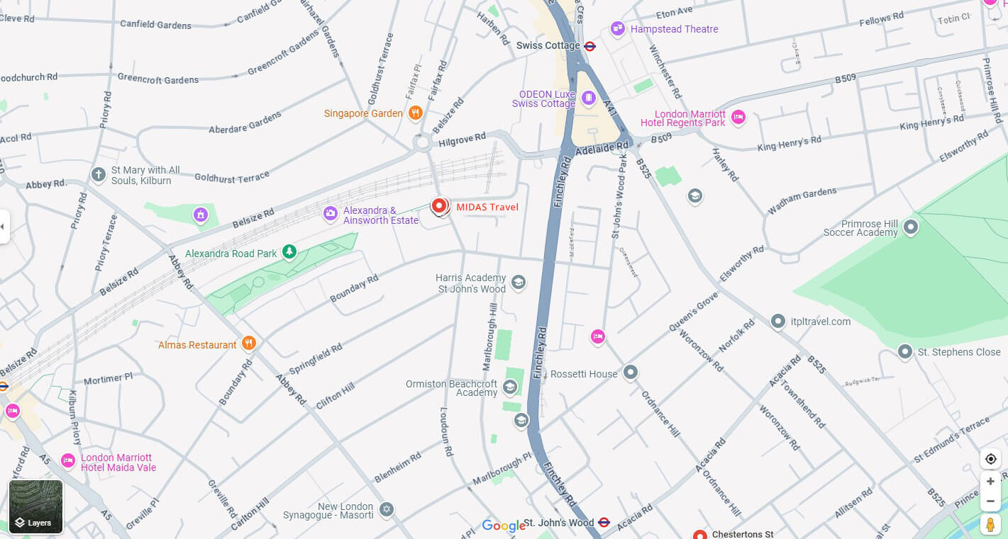 Contact MIDAS Travel - the premium business travel experts